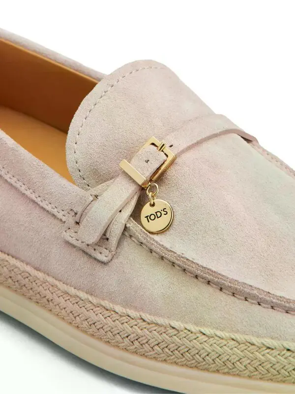 TOD'S Suede Loafers - Pink