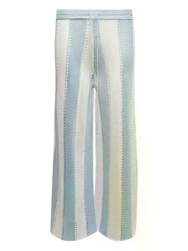 Calle Del Mar Cabana Stripes Knit Trousers