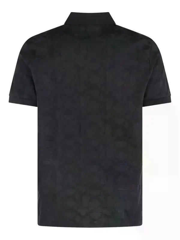 BOSS Patterned-jacquard Polo Shirt