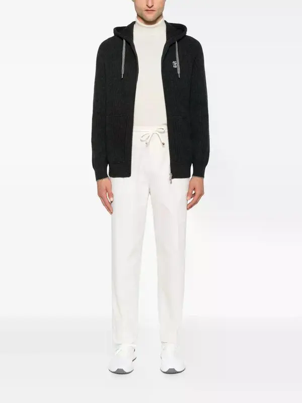 Brunello Cucinelli Cashmere Cardigan - Grey