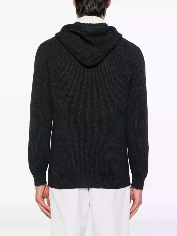 Brunello Cucinelli Cashmere Cardigan - Grey