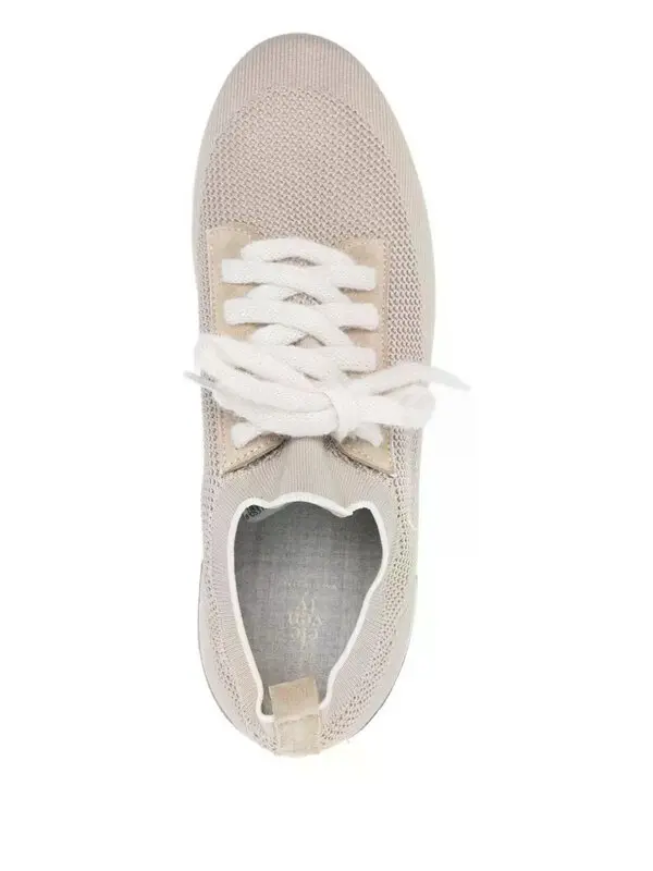 Eleventy Knitted Upper Trainers - Neutrals