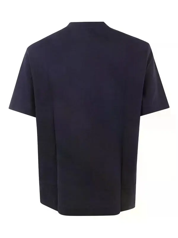 Emporio Armani Textured Cotton T-shirt