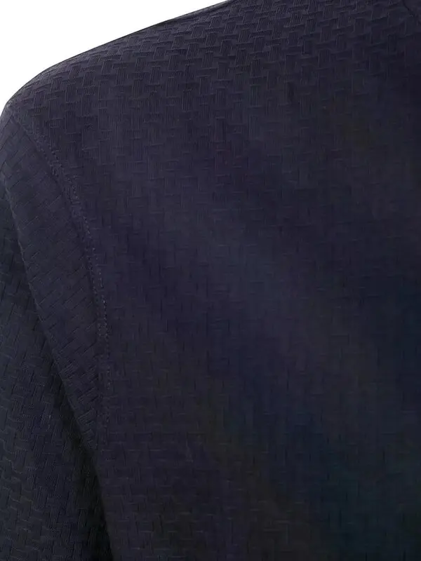 Emporio Armani Textured Cotton T-shirt