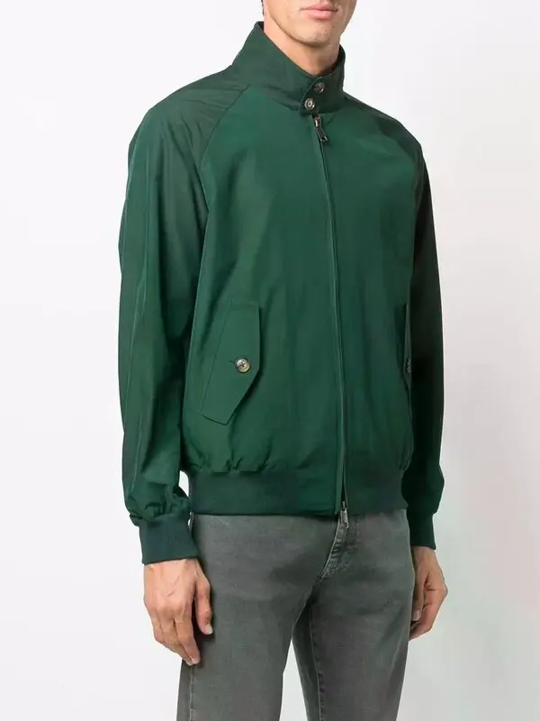 BARACUTA G9 Harrington Bomber Jacket - Green