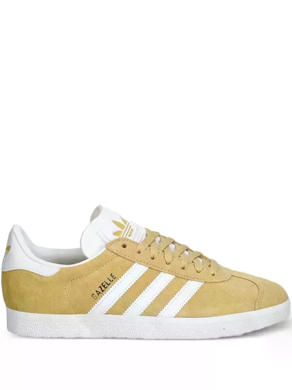 Adidas Gazelle Suede 3-stripe Sneakers - Neutrals