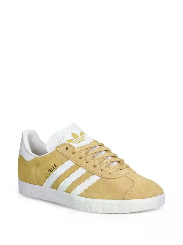 Adidas Gazelle Suede 3-stripe Sneakers - Neutrals