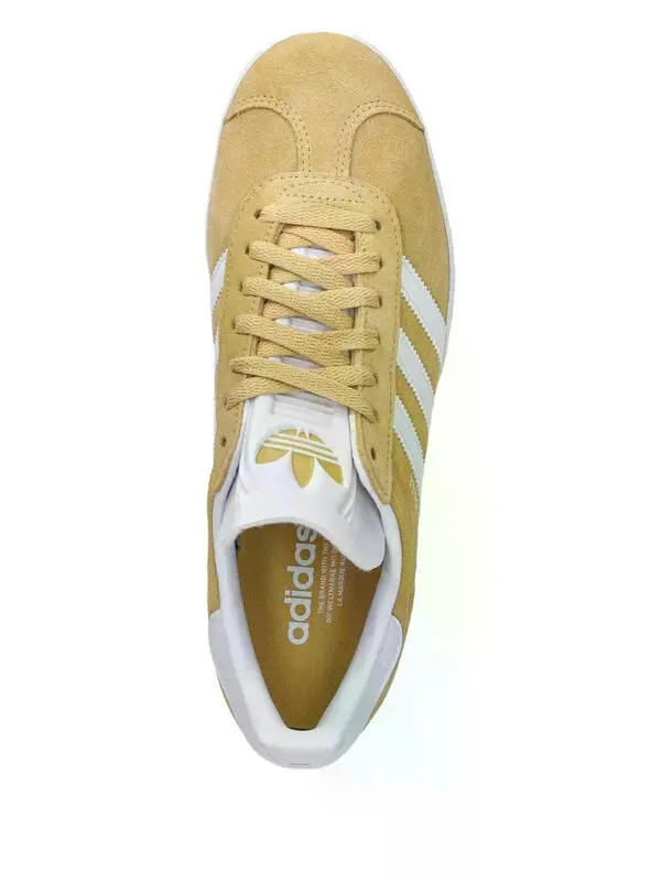 Adidas Gazelle Suede 3-stripe Sneakers - Neutrals
