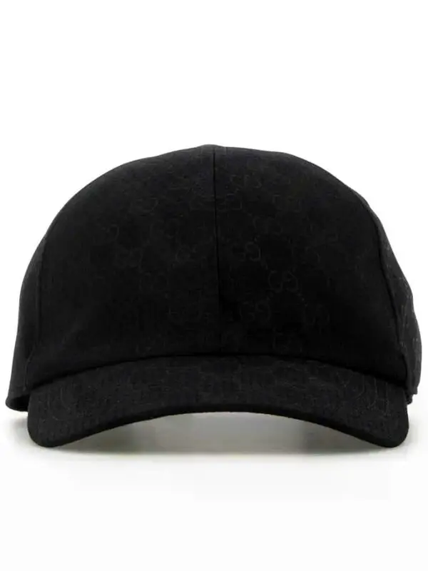 Gucci Gg Supreme Baseball Cap - Black