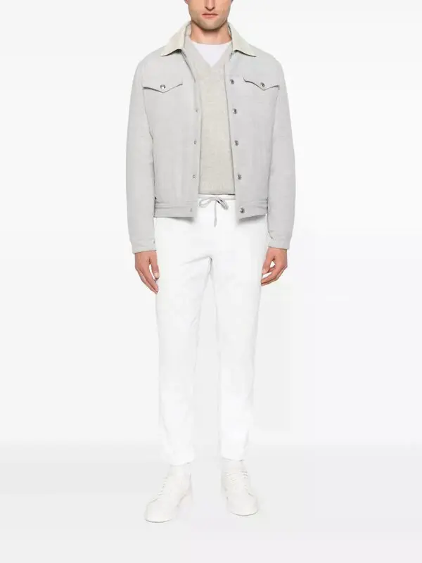 Eleventy V-neck Wool Sweater