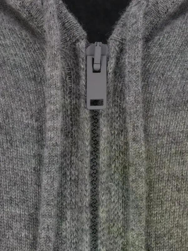 THE ROW Drawstring-hood Zip-front Cardigan
