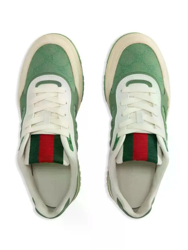 Gucci Re-web Sneakers - Green