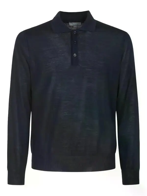Canali Wool V-neck Sweater