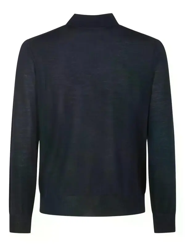 Canali Wool V-neck Sweater
