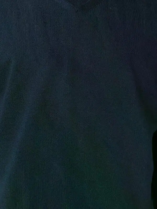 Canali Wool V-neck Sweater