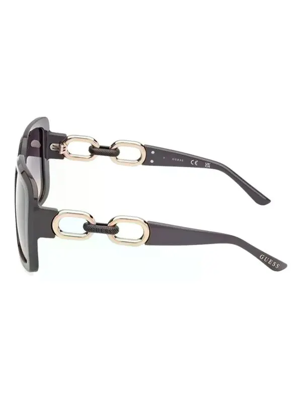 Guess Chain-embellished Square Sunglasses
