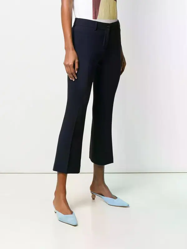 Alberto Biani Pressed-crease Trousers