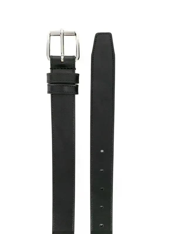 Comme Des Garçons Buckle Fastening Belt - Neutrals