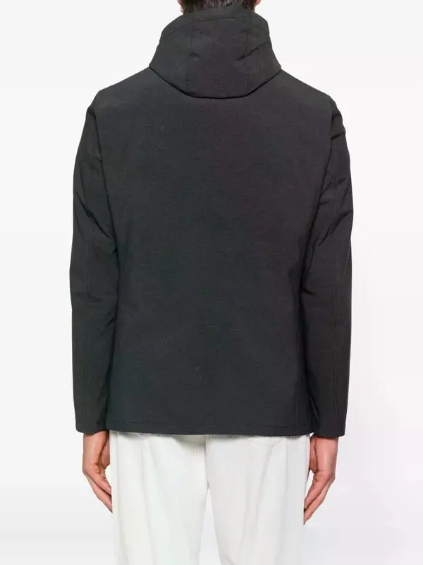 Herno Hooded Blazer - Grey