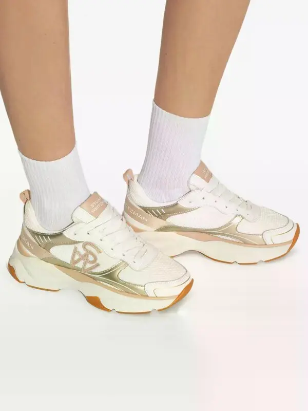 STUART WEITZMAN Logo-embellished Sneakers