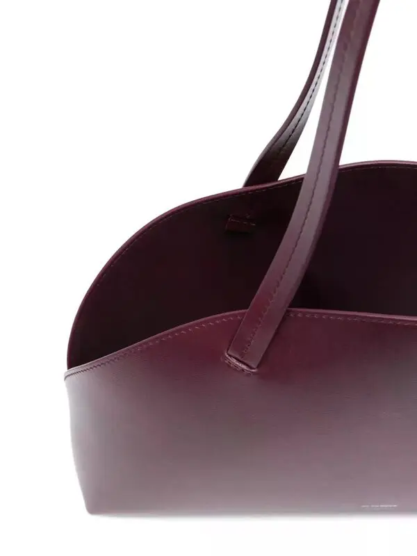 JIL SANDER Curve Shoulder Bag - Red