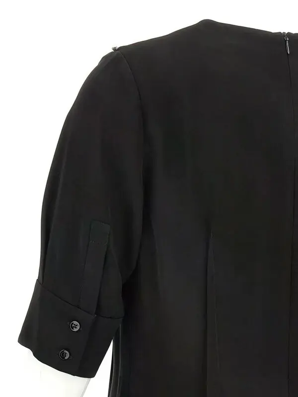 Sportmax Short-sleeve Crew-neck Dress