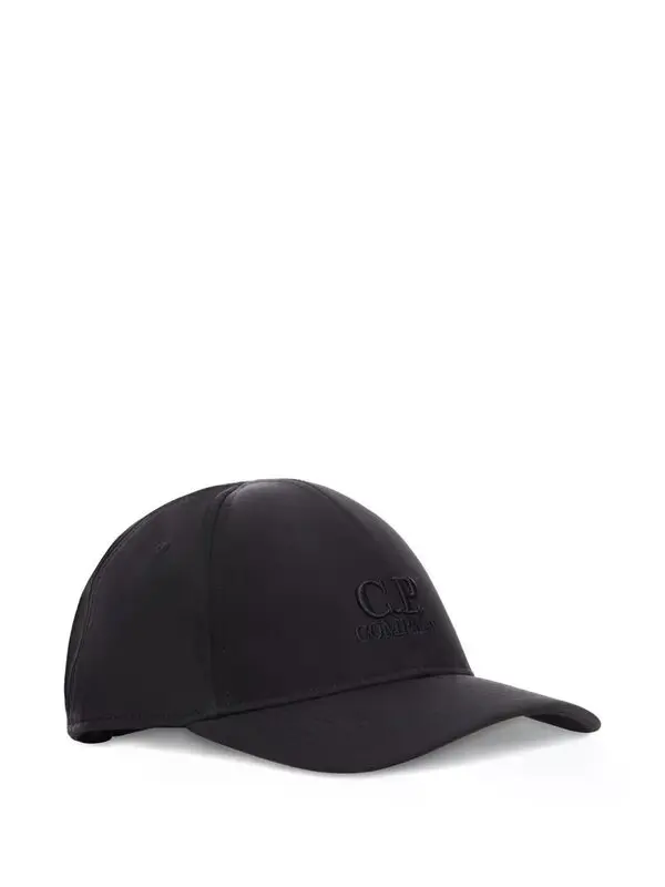 C.P. COMPANY Logo-embroidered Baseball Cap - Black