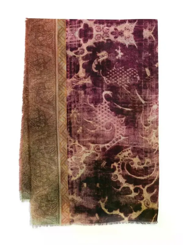 PIERRE-LOUIS MASCIA Cashmere Scarf - Purple