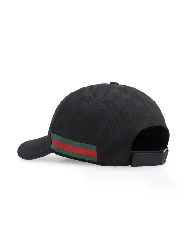 Gucci Gg Supreme Web Baseball Cap