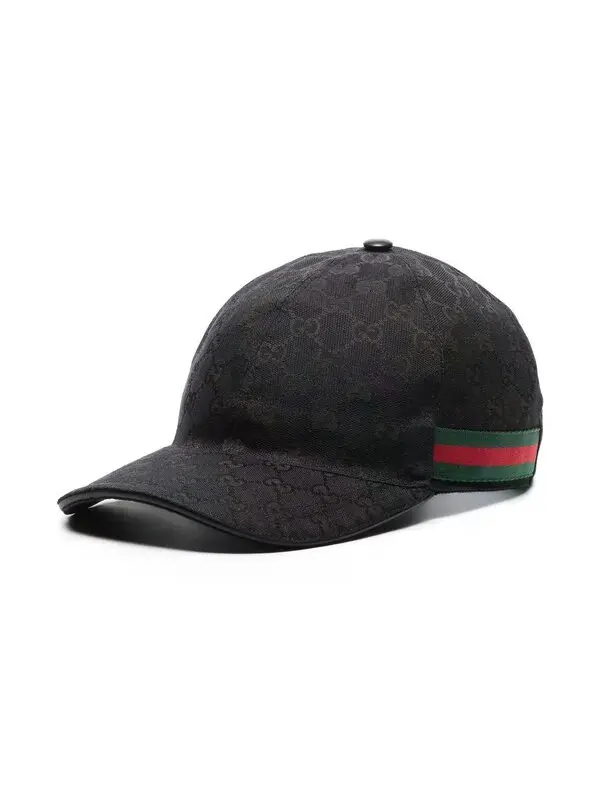 Gucci Gg Supreme Web Baseball Cap