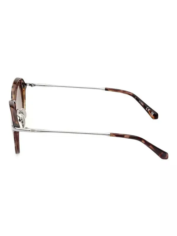 Guess Tortoiseshell Round-frame Sunglasses