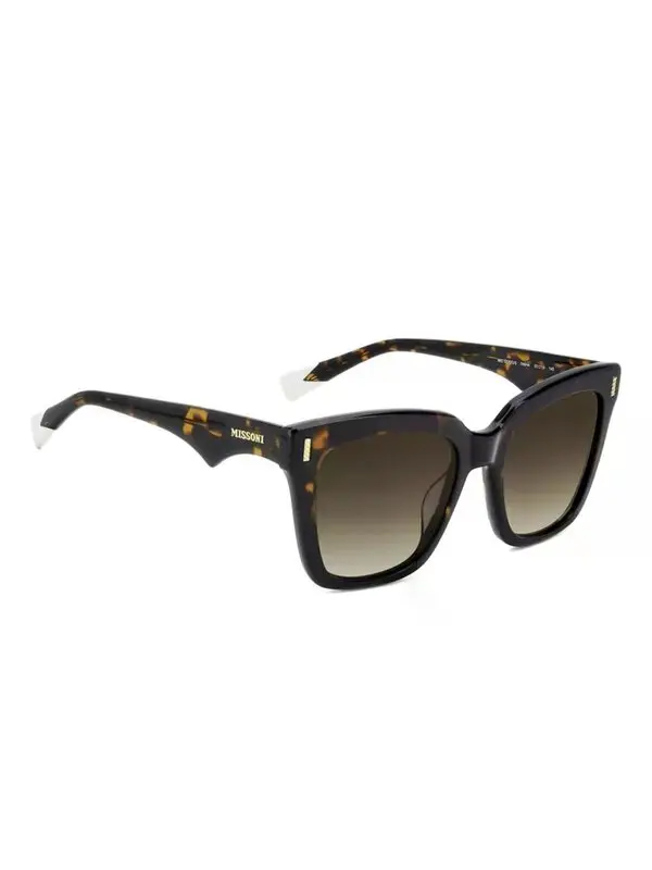 Missoni Tortoiseshell Square Sunglasses