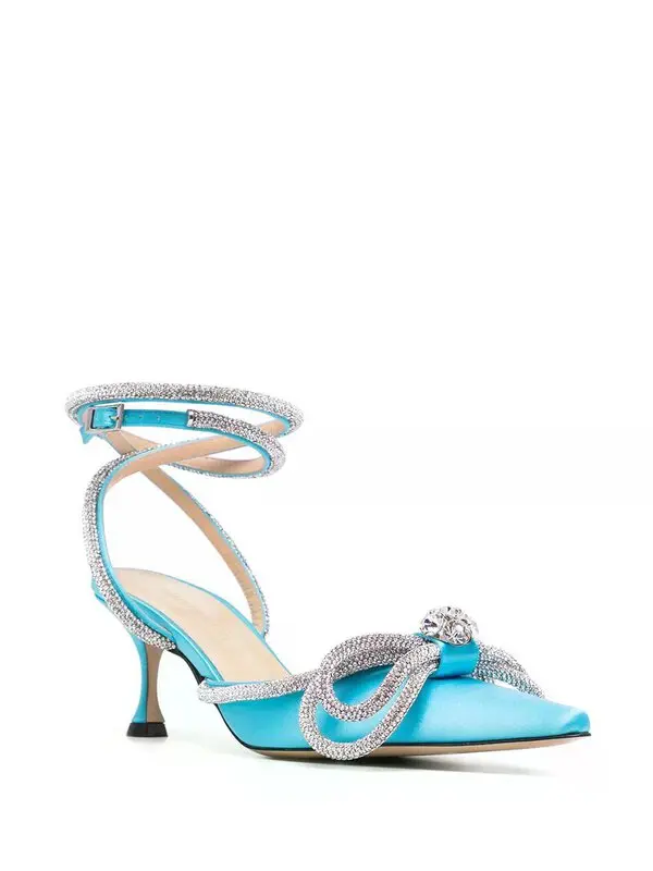 Mach & Mach Crystal-embellished Pumps