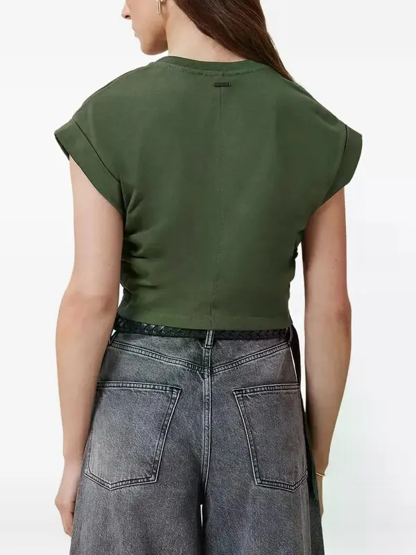 ALLSAINTS Mira Side-tie Short-sleeve Top