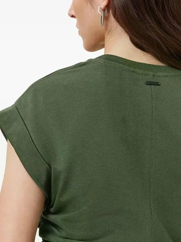 ALLSAINTS Mira Side-tie Short-sleeve Top