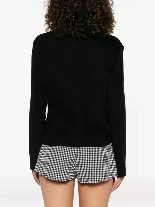 R13 Wrap-effect Top