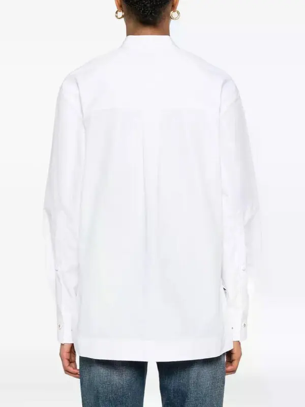 Gucci Neck-tie Long-sleeve Shirt