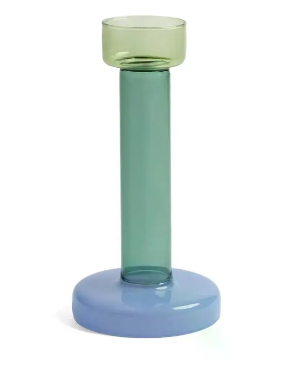 &K AMSTERDAM Large Bole Candle Holder - Green