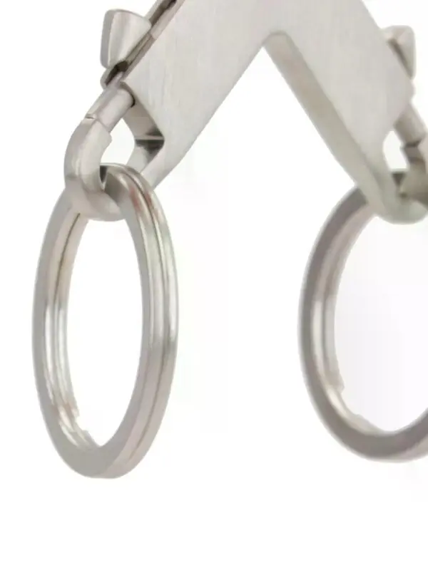 Rick Owens Double-ring Keychain