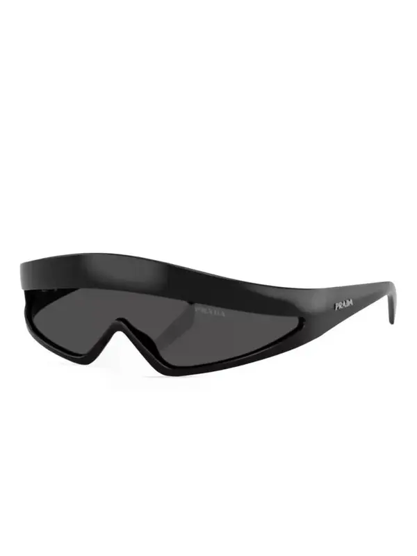 Prada Shield-frame Sunglasses - Black