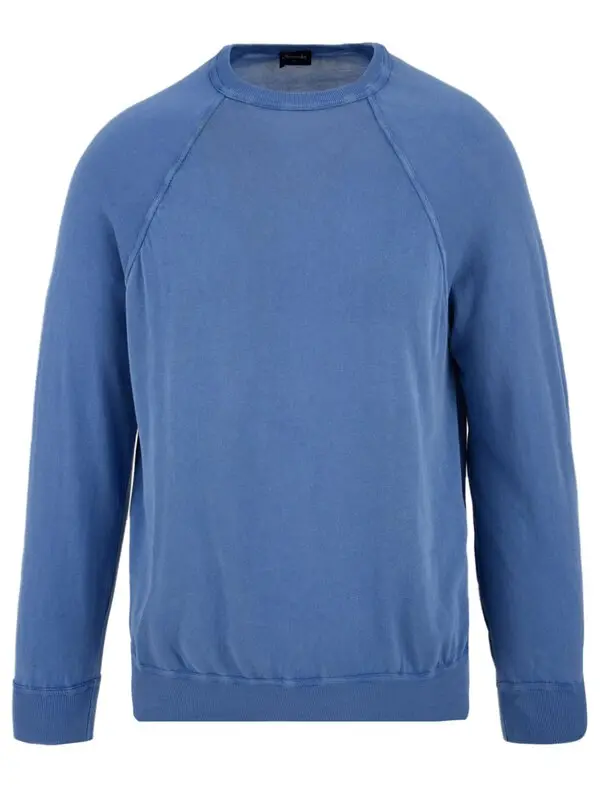 DRUMOHR Long Sleeve Sweater - Blue