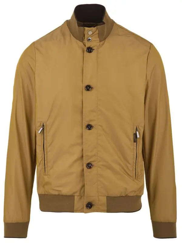 MOORER Buttoned Jacket - Ochre