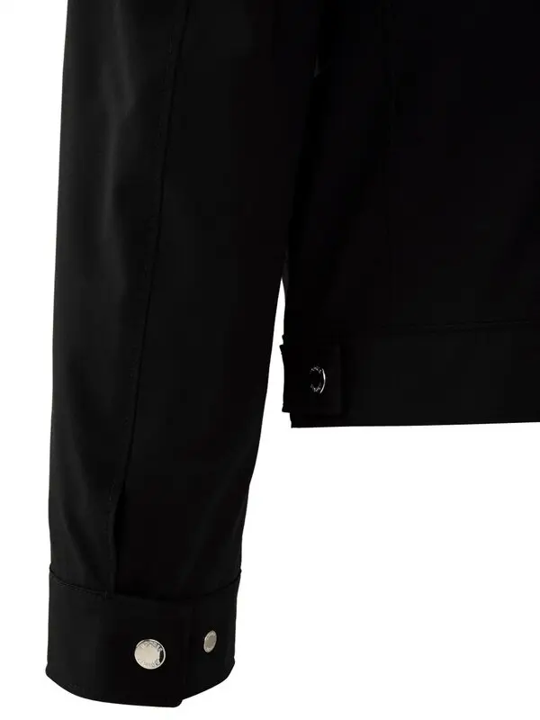 MOORER Zip-up Jacket - Black