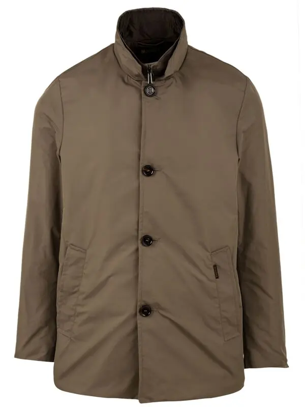 MOORER Coat - Visone/marmotta