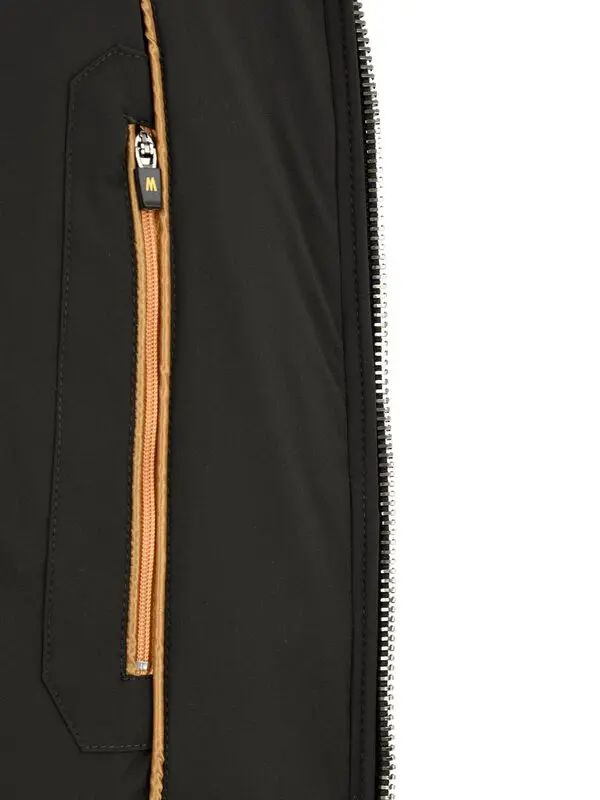 MOORER Padded Zip Up Coat