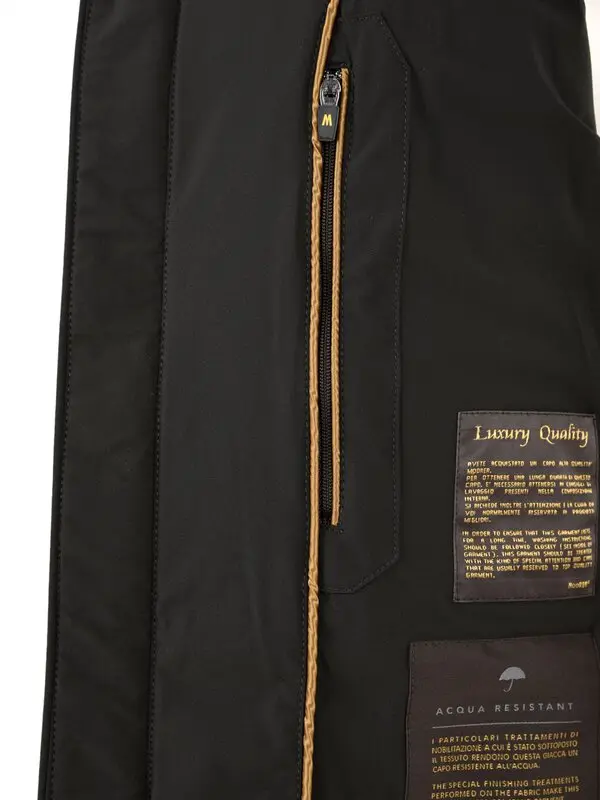 MOORER Padded Zip Up Coat