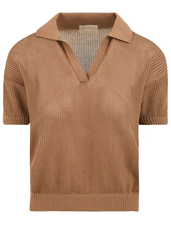 DRUMOHR Polo Shirt - Brown