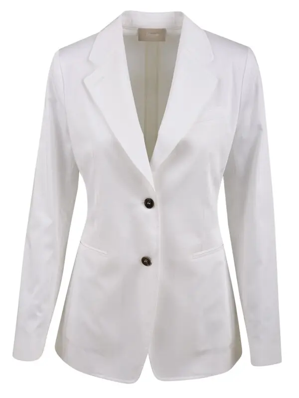 DRUMOHR Tailored Blazer - White