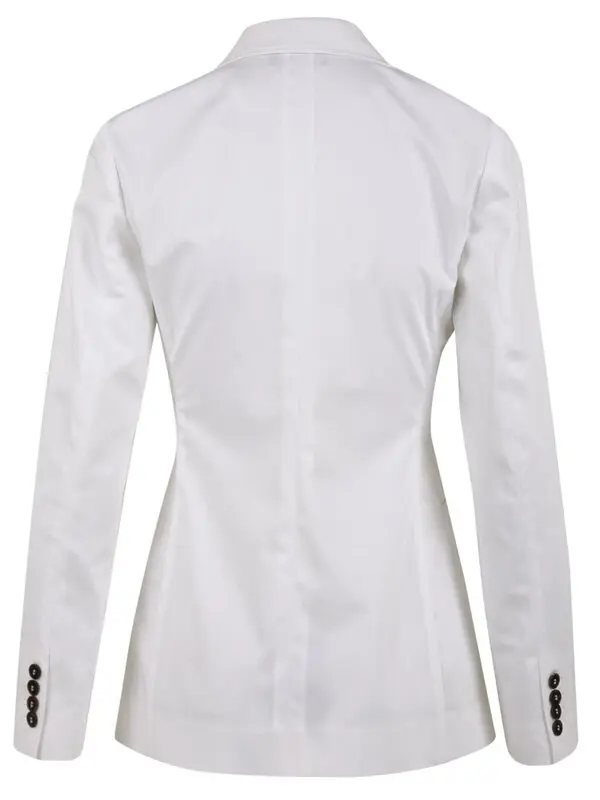 DRUMOHR Tailored Blazer - White