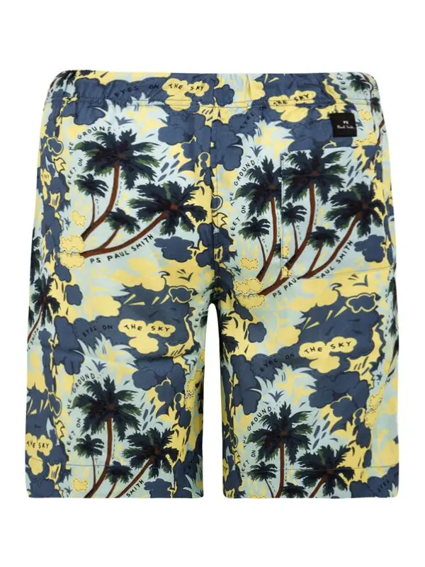 Paul Smith Printed Shorts - Blue